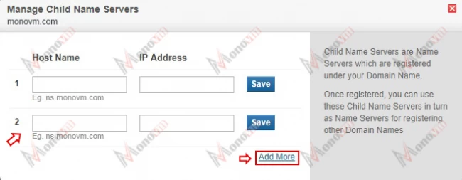 How to Create Child Name Servers